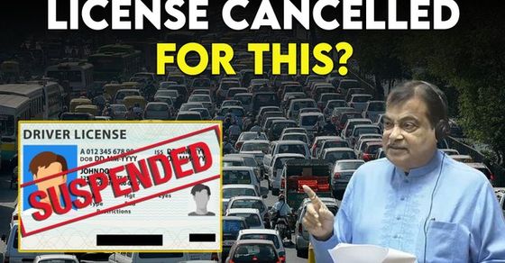 New Driving License Rules in India! Negative Points System Explained ...