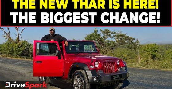 Mahindra Thar 3-Door Facelift (2025) FIRST LOOK Review! New Features ...