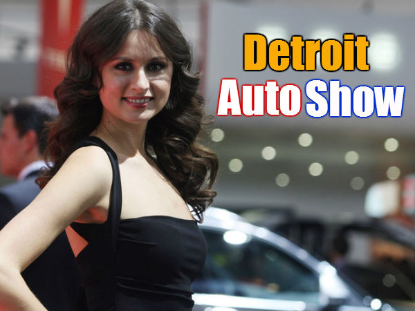 Detroit Auto Show's Dazzling Models | डेट्रॉइट ऑटो शो में हॉट मॉडल्‍स ...