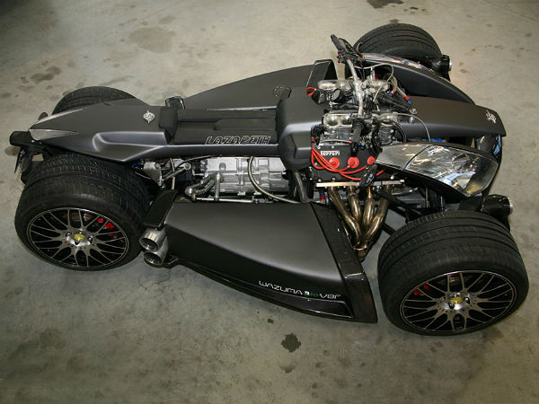 Lazareth Wazuma V8F Quad Has A Ferrari V8 Engine - Hindi DriveSpark