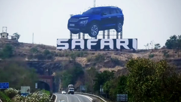 Tata Safari’s Biggest Hoarding In India: टाटा ने लगाई सफारी की सबसे ...