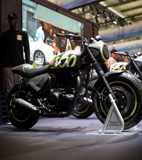 Royal Enfield Hunter 350 Custom showcased at EICMA : क्लासिकल और ...