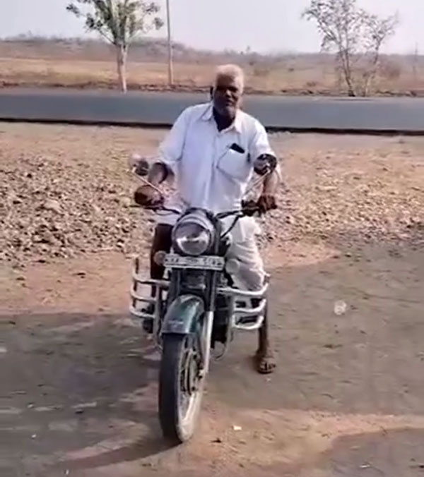 Old Man Royal Enfield Bullet Viral Video : आपने अक्सर सोशल मीडिया पर ...