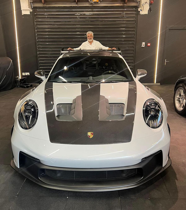 Ajith Kumar Buys Porsche 911 GT3 RS : South Cinema के सुपरस्टार Ajith ...