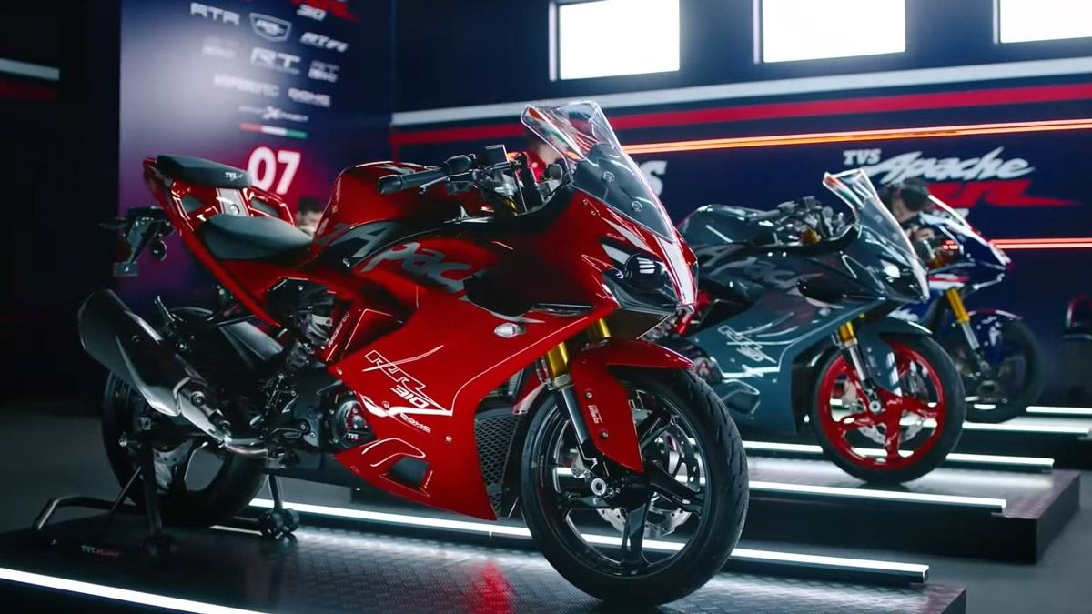 2024 TVS Apache RR 310 launched In India : पावरफुल इंजन के साथ लॉन्च हुई नई 2024 TVS Apache RR ...