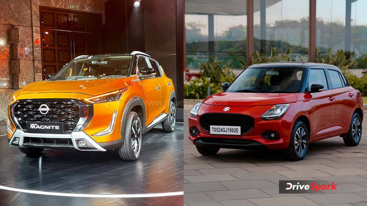 Nissan Magnite vs Maruti Suzuki Swift: Hatchback से सस्ती मिल रही SUV ...