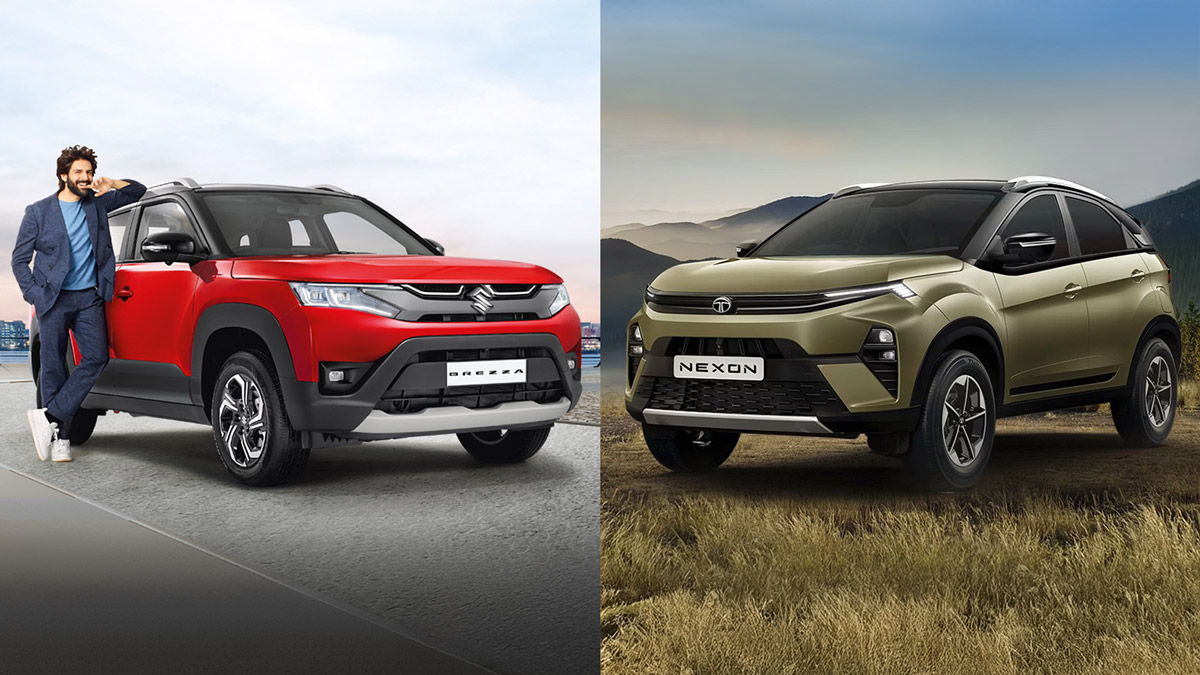 Maruti Brezza Vs Tata Nexon: कौन-सी Affordable Compact SUV है मिडिल ...