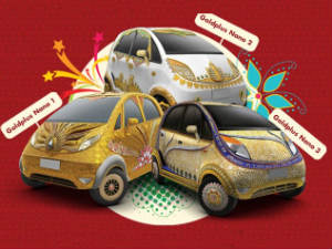 Gold Plus Nano | Display | Tata Motors | Sales | Small Car | Ratan Tata ...