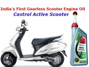 Castrol Activ Scooter Oil | Launched | India | First Gearless Scooter ...