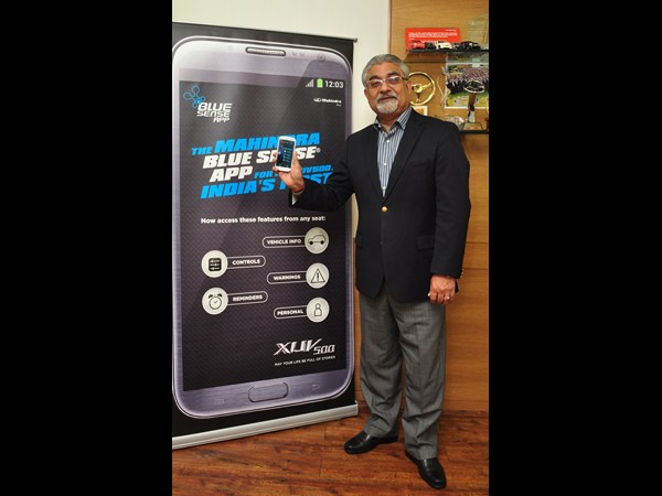 Mahindra Launches | Android App | Blue Sennse | For XUV 500 | Available ...