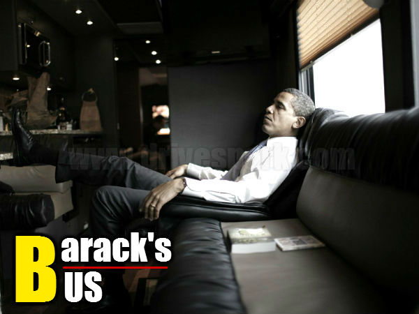 US President | Barack Obama Bus | Worth $1.1 Million | Bullet Proof ...
