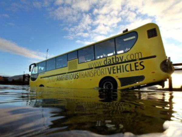 Amphicoach | World's First Amphibious Bus - DriveSpark