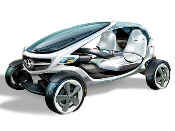 Mercedes Benz | Vision Golf Cart Concept - DriveSpark News