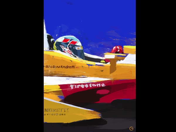 Doug Garrison | Digital Motorsports Artwork | Off Beat - DriveSpark