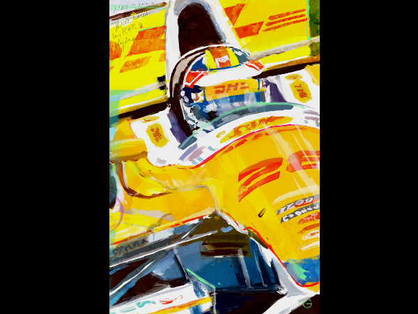Doug Garrison | Digital Motorsports Artwork | Off Beat - DriveSpark
