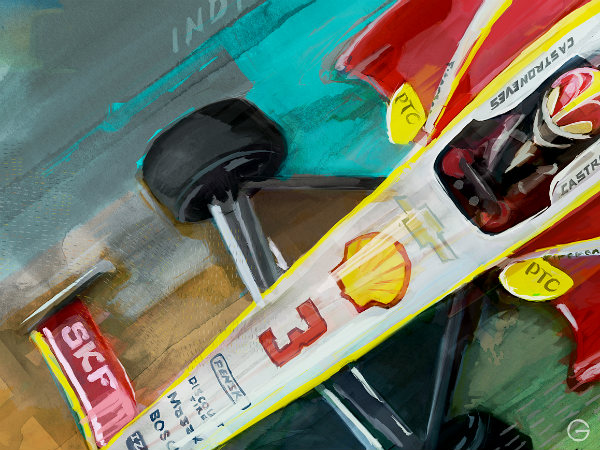 Doug Garrison | Digital Motorsports Artwork | Off Beat - DriveSpark