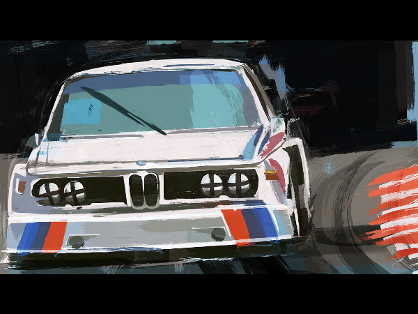 Doug Garrison | Digital Motorsports Artwork | Off Beat - DriveSpark