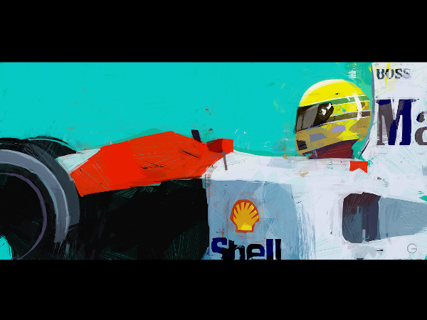 Doug Garrison | Digital Motorsports Artwork | Off Beat - DriveSpark