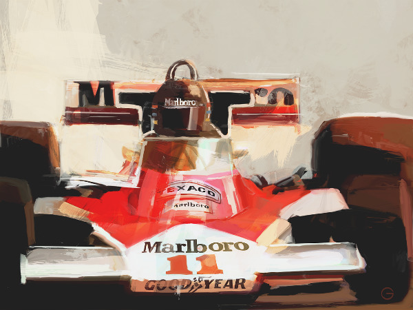 Doug Garrison | Digital Motorsports Artwork | Off Beat - DriveSpark