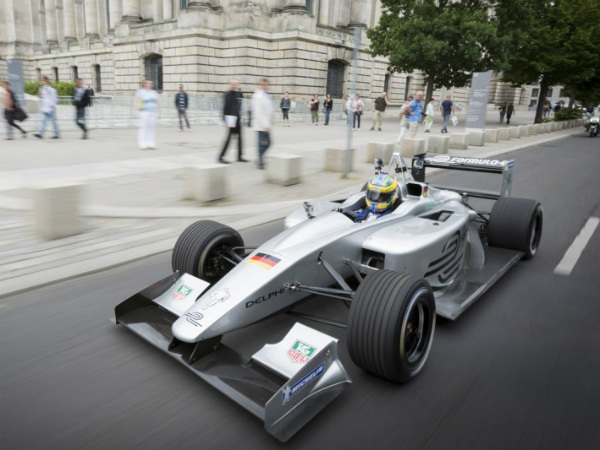 Formula E Electric Racer First Public Appearance At Frankfurt Auto Show ...