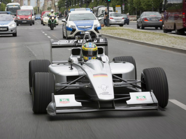 Formula E Electric Racer First Public Appearance At Frankfurt Auto Show ...