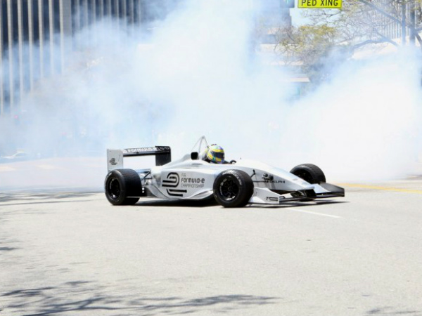 Formula E Electric Racer First Public Appearance At Frankfurt Auto Show ...