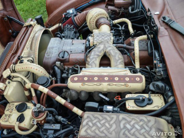 Russian Covers Entire Car In Leather, Asks A Million Dollar For It ...