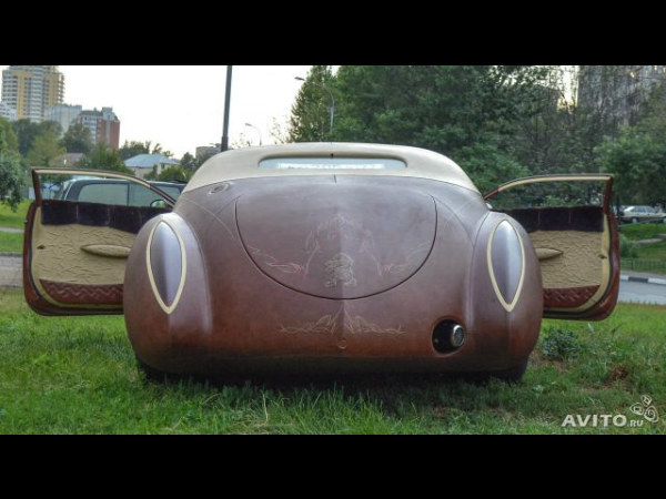 Russian Covers Entire Car In Leather, Asks A Million Dollar For It ...