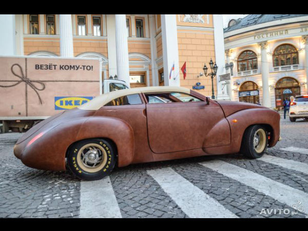 Russian Covers Entire Car In Leather, Asks A Million Dollar For It ...