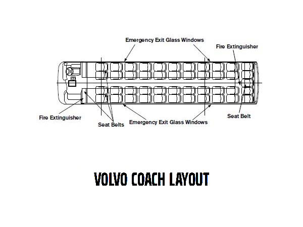 Volvo 9100 & 9400 Bus Models - Emergency Exit & Safety Instructions ...