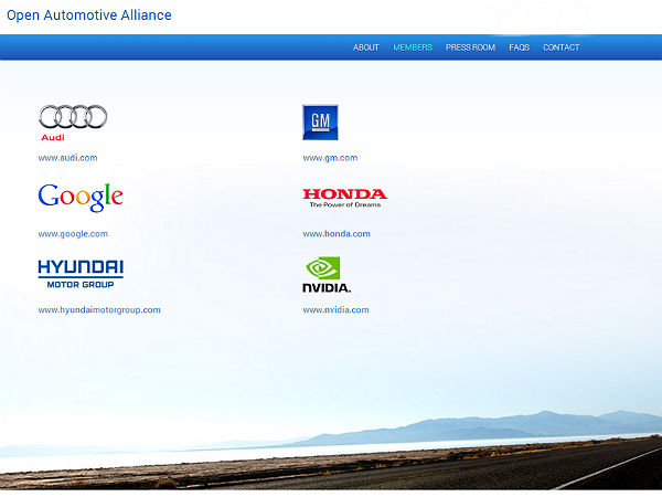 Open Automotive Alliance: Google Android In Audi, Honda, GM & Hyundai ...