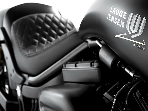 A. Kahn Design Lauge Jensen Custom Bike Is A Black Masterpiece ...