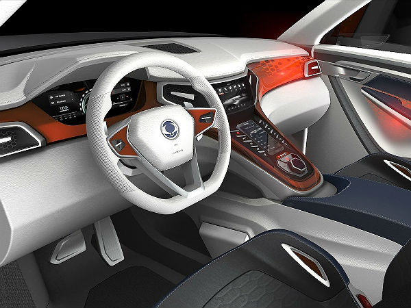 SsangYong X100 Compact SUV Launch In 2015, Mahindra Version To Follow ...