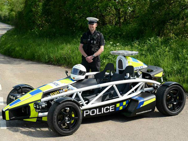 Ariel Atom Police Car In The U.K To Promote Motorcycle Safety ...