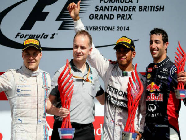 Formula 1 Silverstone 2014 Results - DriveSpark News
