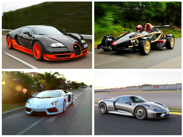 Top 10 Fastest Accelerating Cars In the World - DriveSpark News