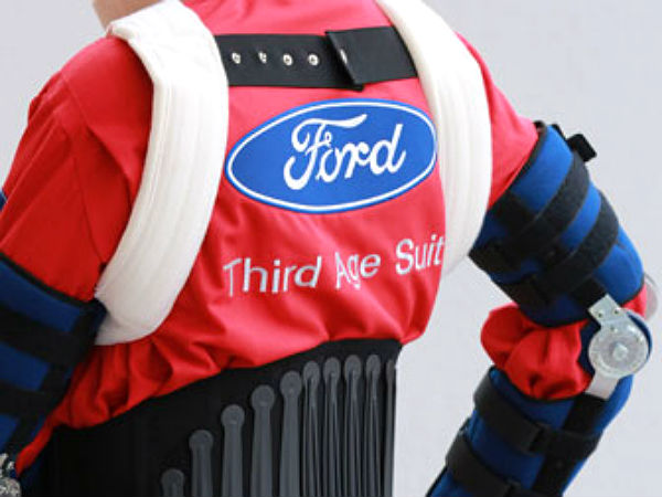 Ford ‘Third Age Suit’ Helps Design Cars For Elderly - DriveSpark News
