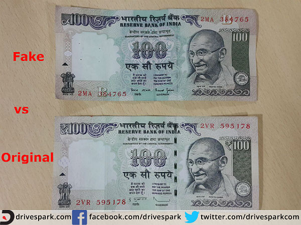 The Fake Currency Dilemma: How To Spot A Fake - DriveSpark