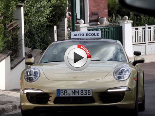 Porsche 911 Driving Test Prank - Video - DriveSpark
