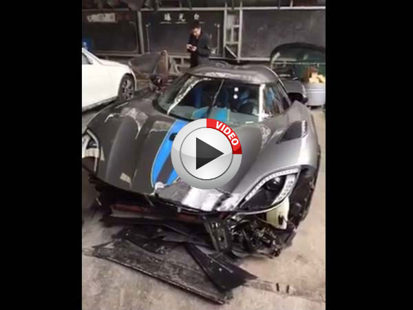 Koenigsegg Agera R Crashes In China - DriveSpark