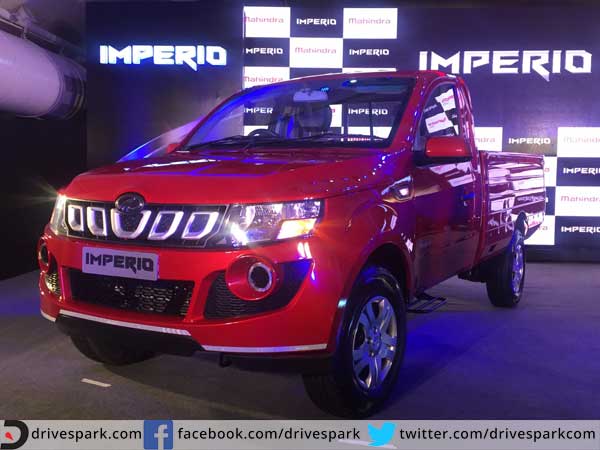 Mahindra Imperio Pickup Launched In India; Priced At Rs. 6.25 Lakh ...