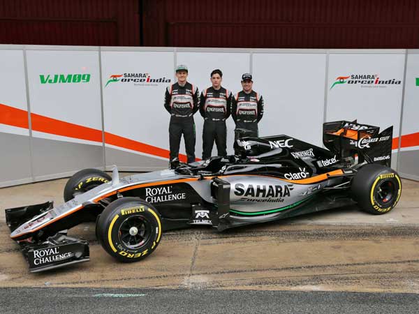 Force India Reveals Its 2016 Formula 1 Car - DriveSpark News