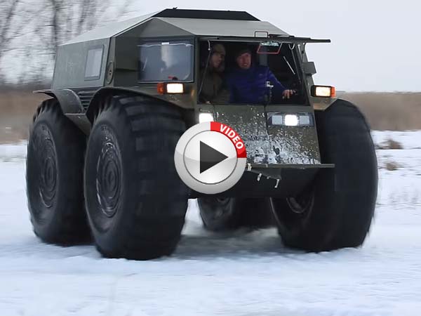 Russian Sherp ATV Is The Perfect Post-Apocalypse Vehicle - Video ...