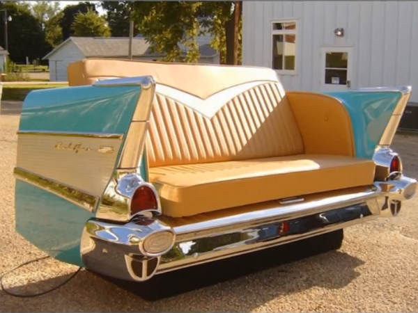 15 Cool Furniture Made From Old Car Parts - DriveSpark