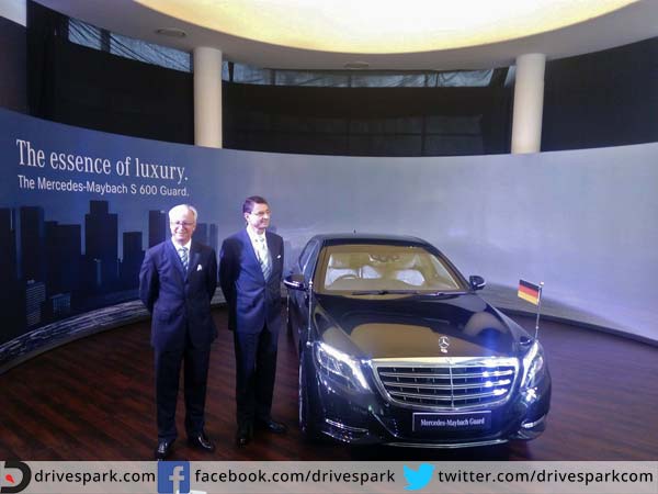 Mercedes Maybach S600 Guard Launched In india, Priced At Rs. 10.5 Crore ...