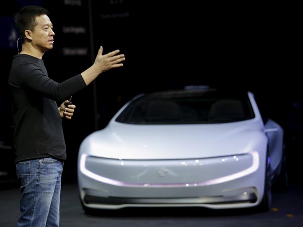 LeEco Unveils A Self-Driving Electric Car In San Francisco - DriveSpark ...