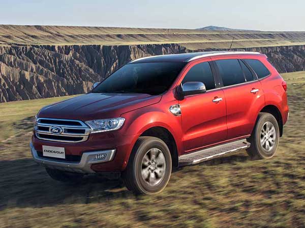 Ford Endeavour Base Variant Discontinued From India Line Up ...