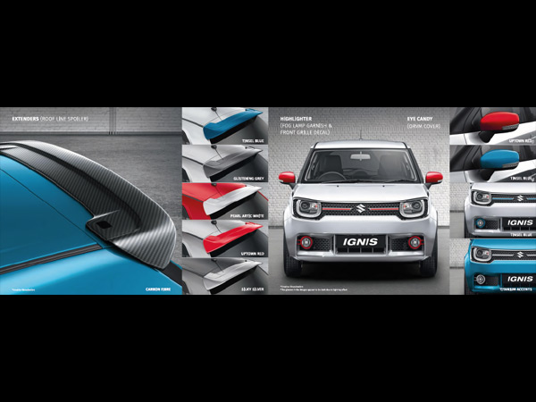 Maruti Suzuki Ignis Accessories List - DriveSpark News