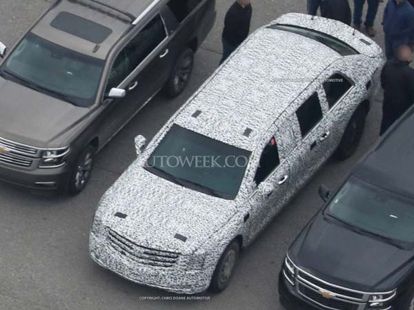 Spy Pics: Donald Trump's Presidential Limo Spotted - DriveSpark News