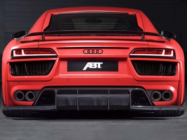 Audi R8 V10 Plus Tuned By ABT Gets Striking Looks; Now With 630 BHP ...